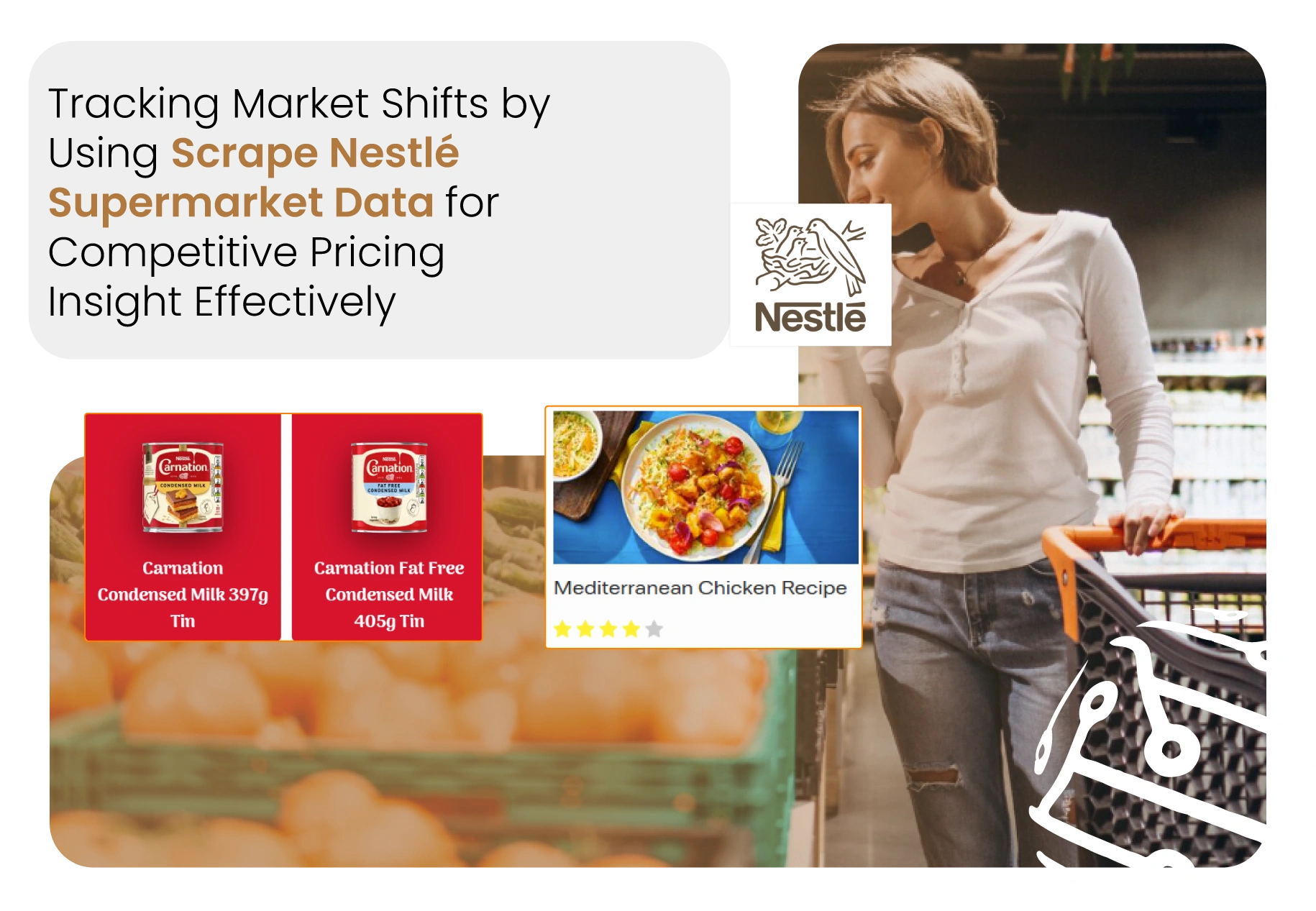 Scrape Nestlé Supermarket Data for Competitive Pricing Insight